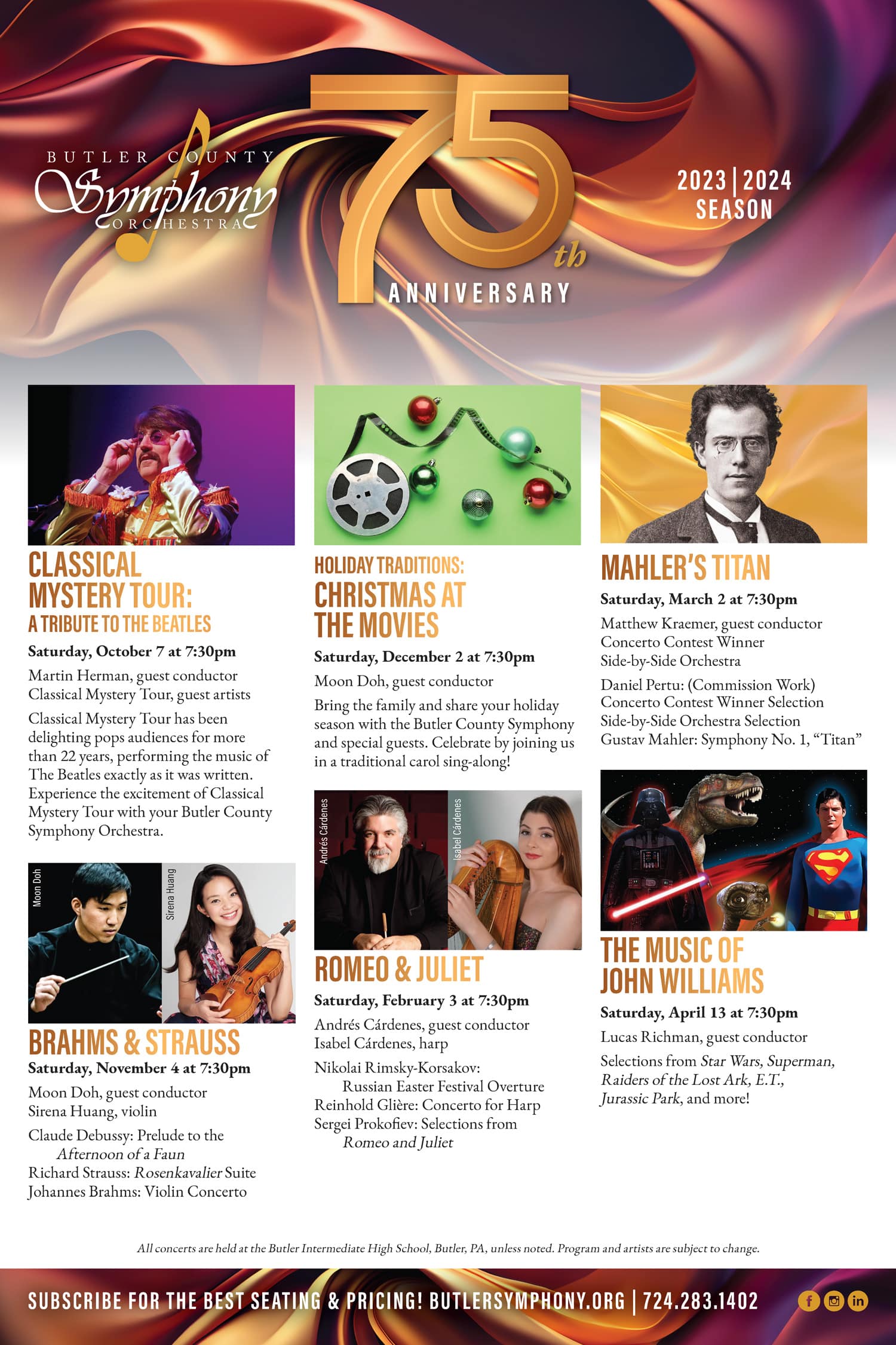 Purchase Tickets | Butler County Symphony Orchestra Association