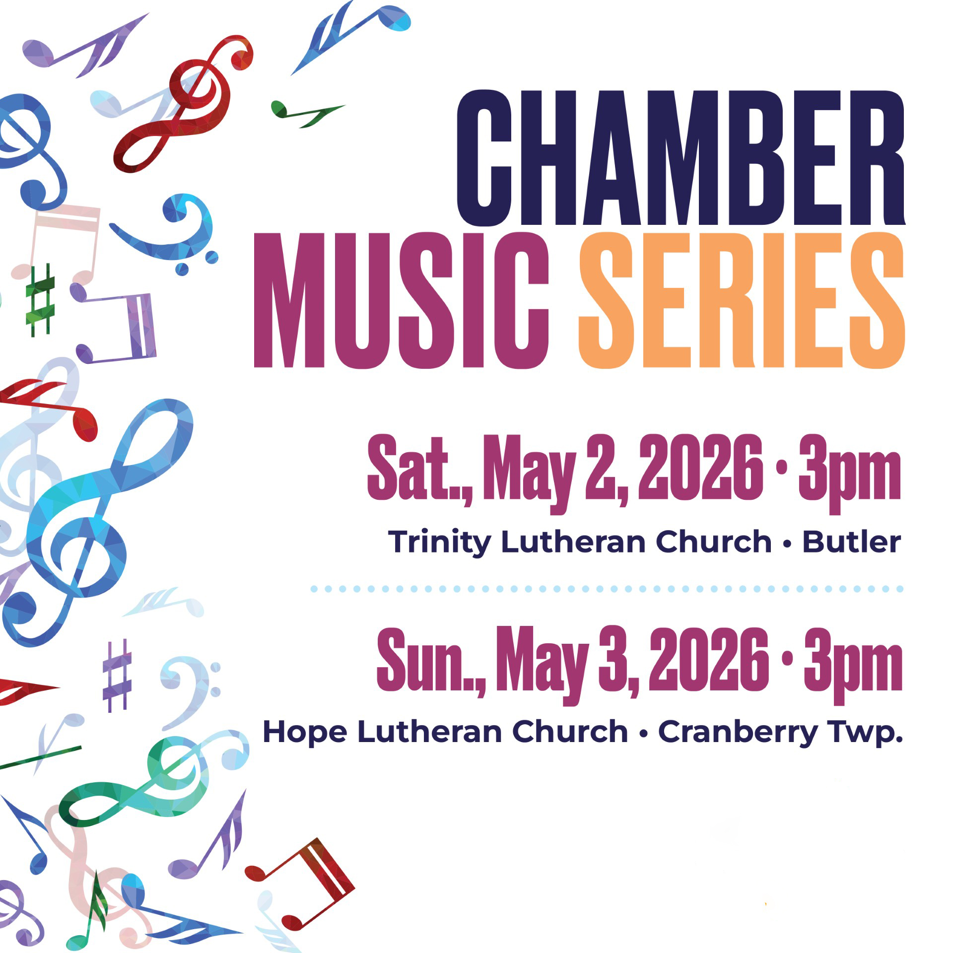 The Chamber Music Series Returns This May | Butler County Symphony ...